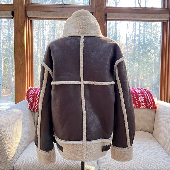 Moon River | Jackets & Coats | Moon River Faux Shearling Fur Suede ...